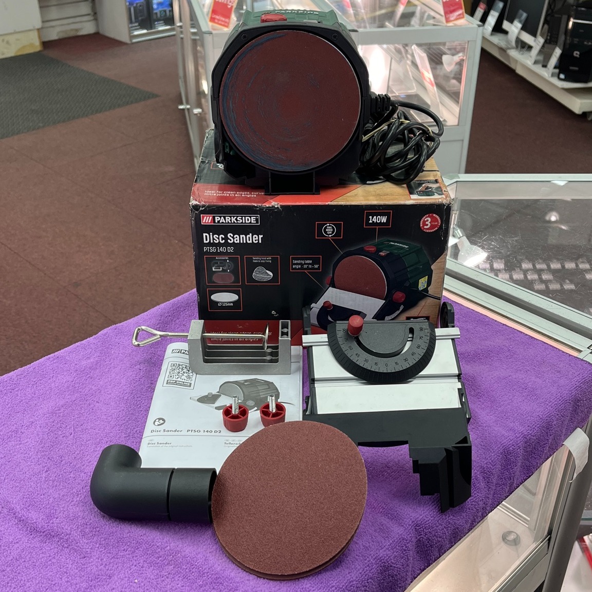 Pre-owned Parkside Disc Sander - Own4Less